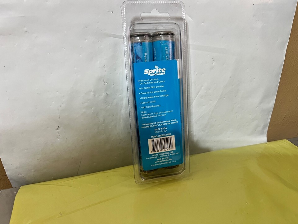 NEW SPRITE SHOWER FILTER CARTRIDGES 2 PACK HHC | eBay