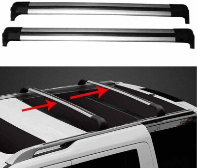 2Pcs Fits for Discovery 3 4 LR3 LR4 2004-2016 Roof Racks Crossbars ...