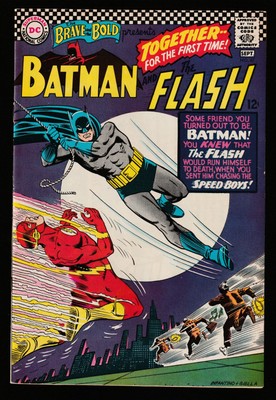 DC THE BRAVE AND THE BOLD No. 67 (1965) Batman & Flash Team-up! VF | eBay