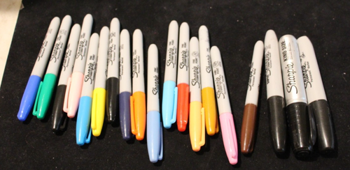 sharpies 19 pcs multi color Office Supplies Lot | eBay