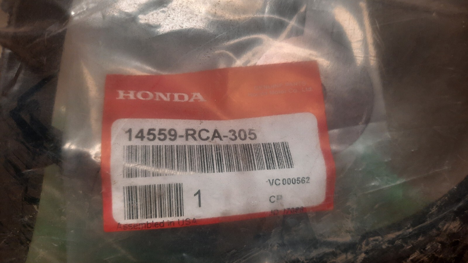 HONDA #04148-RCA-305, 14559-RCA-305, 13621-RCA-A01 TAPER SHIM KIT E143 ...