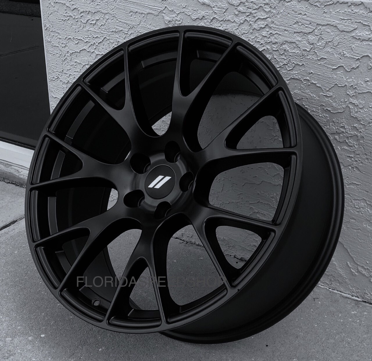 Satin Black Hellcat Style Wheels FITS:2002-2018 DODGE RAM 1500 22x10 5 ...