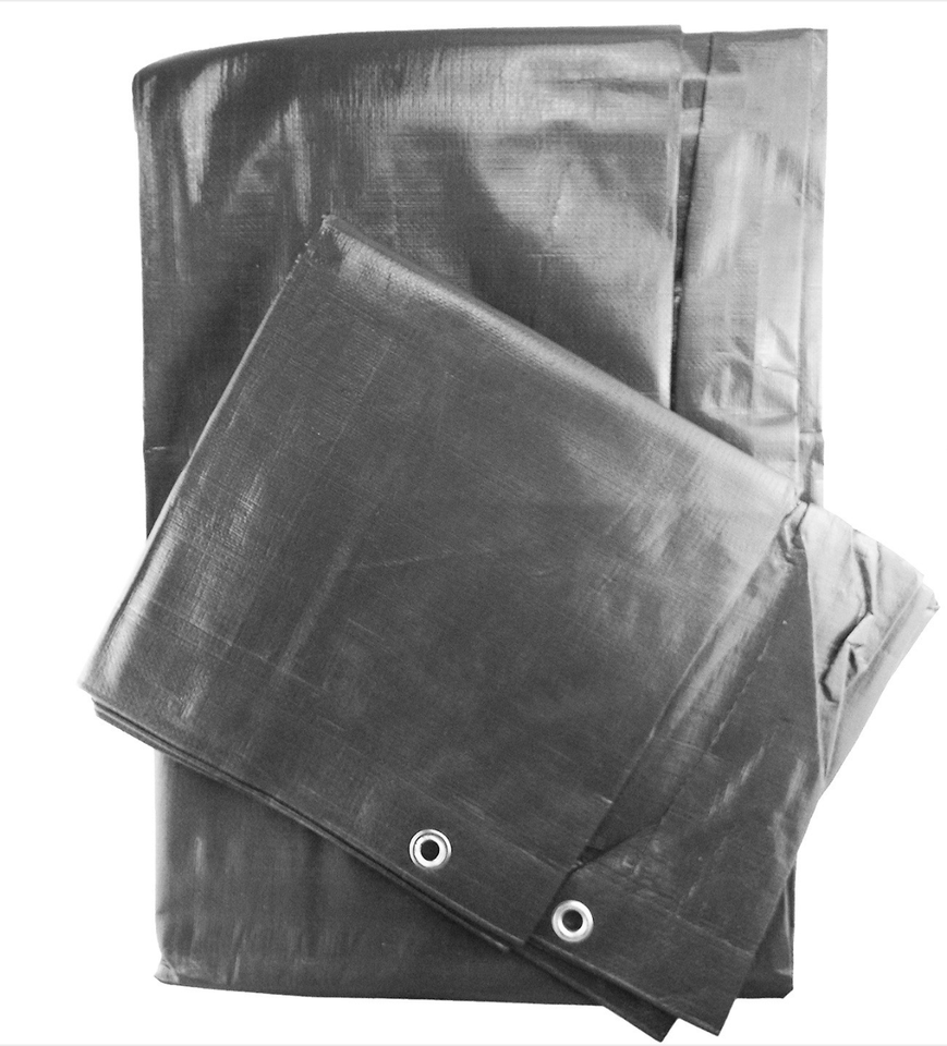 Heavy Duty Waterproof Market Stall Tarpaulin Cover Builder Sheet & 10 X ...