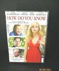 How Do You Know (DVD, 2011) Jack Nicholson, Reese Witherspoon, Owen ...