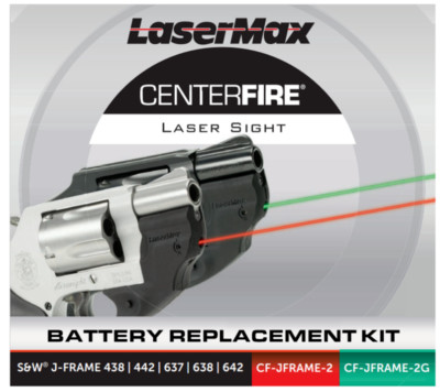 LaserMax Laser Battery Replacement Kit tools battery instructions S&W J ...