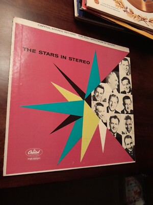 "The Stars in Stereo" 1958 Vinyl LP Capitol Records SW-1062 stereo full ...