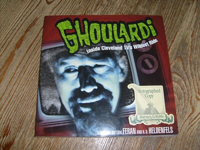 Ghoulardi by Tom Feran & R.D. Heldenfels SIGNED by Both 1997 Ernie ...
