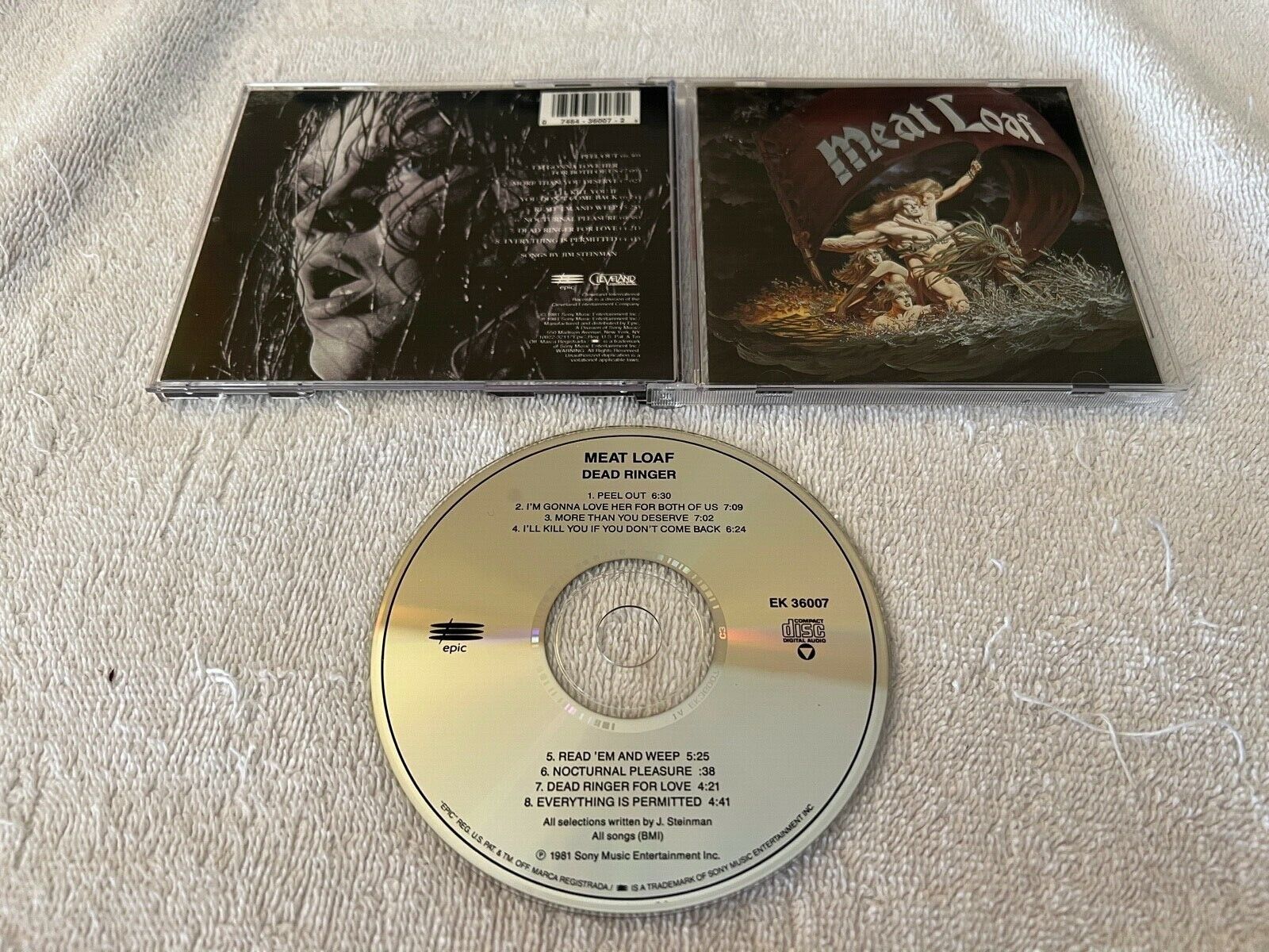 Dead Ringer by Meat Loaf (CD, Epic) for sale online | eBay