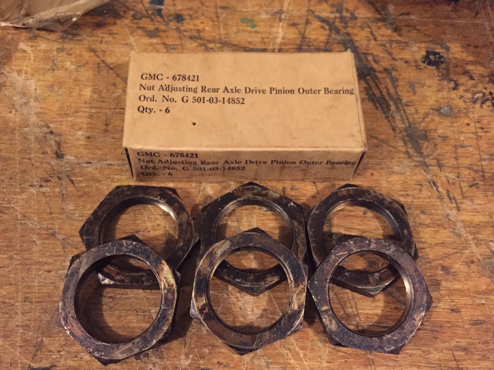 GMC G501 DUKW G508 CCKW Army Truck Rear Front Axle Drive Pinion Outer ...