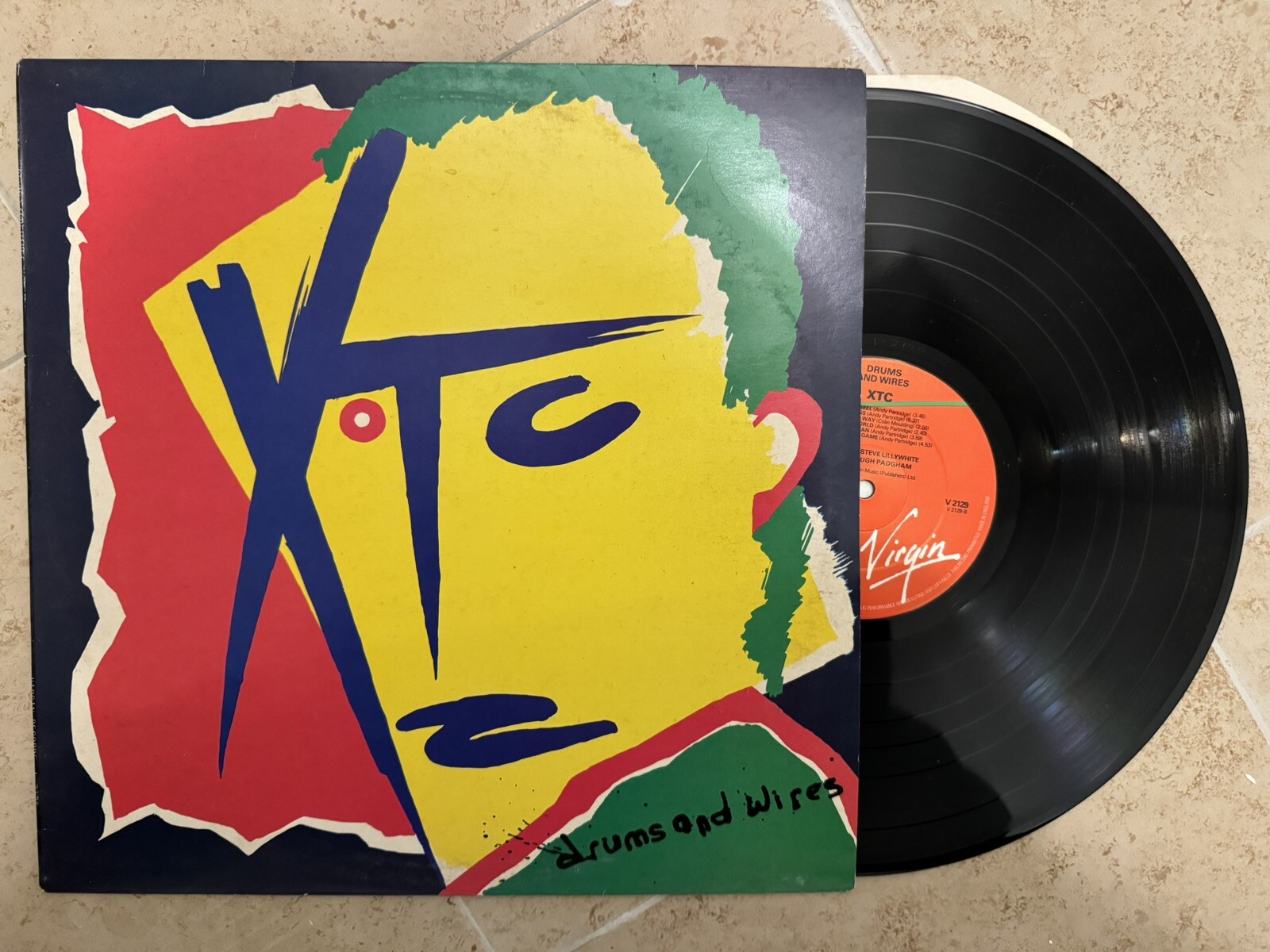 XTC-Drums And Wires (Aussie press)-VINYL LP-USED-SHLP_4238. 1979 Virgin ...