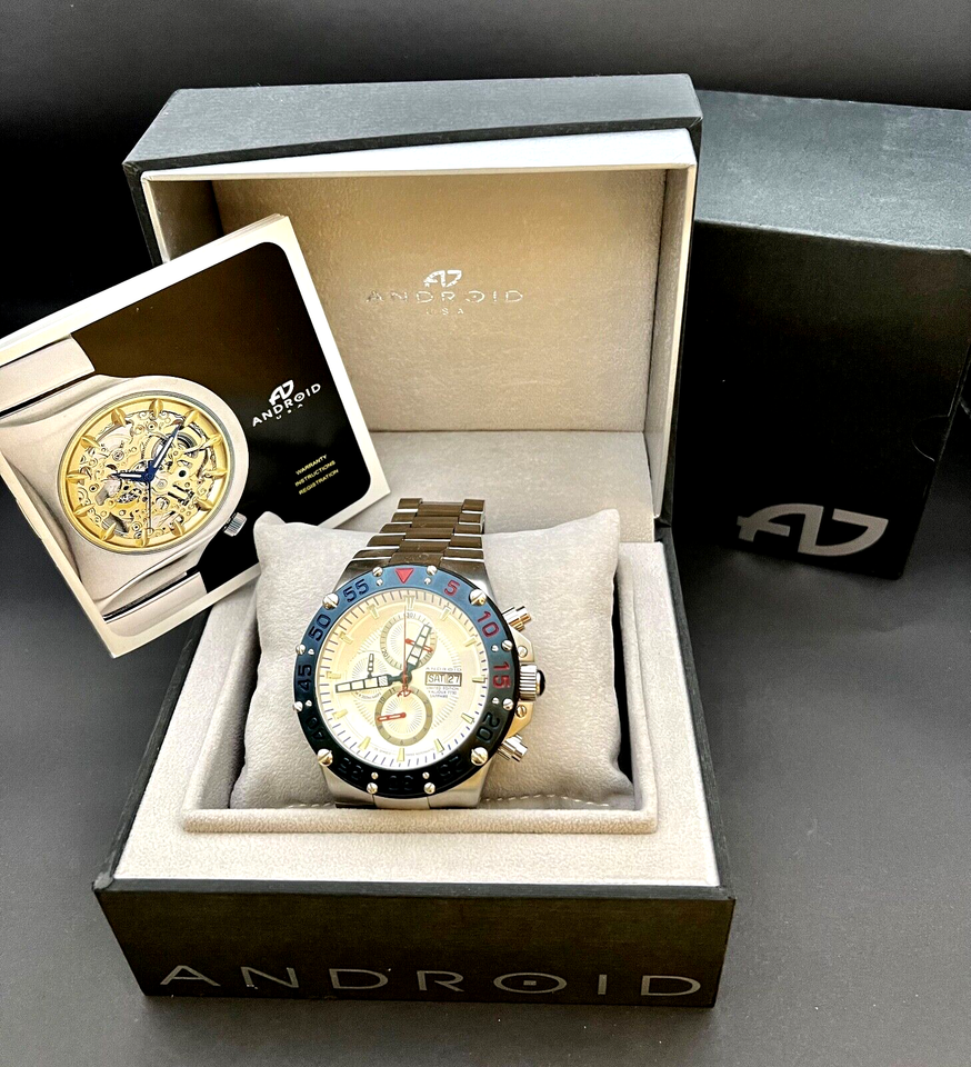 Android Men Divemaster Enforcer Limited Edition Swiss Made 7750 ...