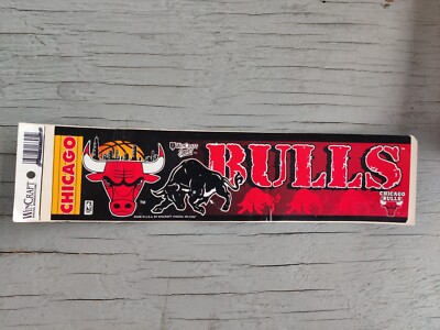 Chicago Bulls vintage bumper sticker wincraft sports | eBay
