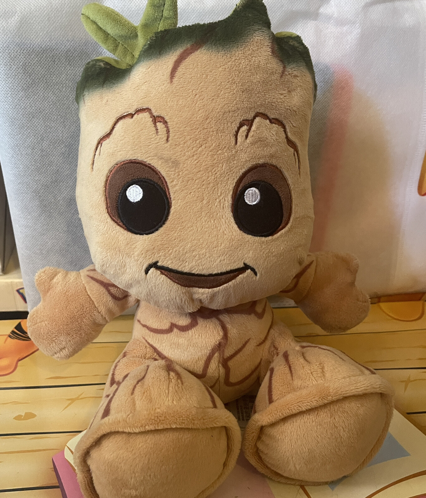 Disney Parks Big Feet Baby Groot 10" Plush Guardians of the Galaxy ...