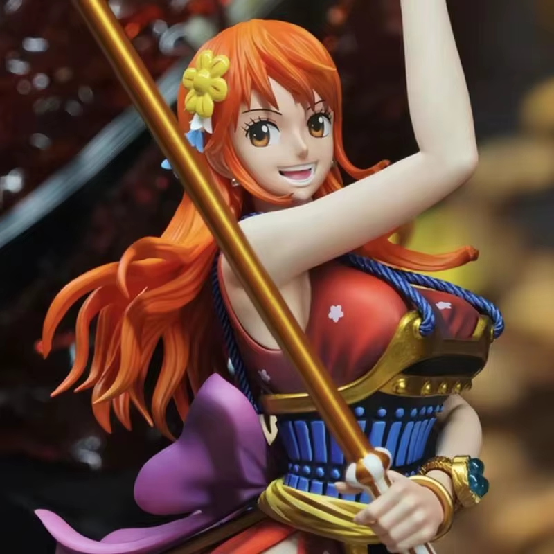 One Piece Oni Island Nami Samurai PVC Figure - Collectible Anime Toy | eBay