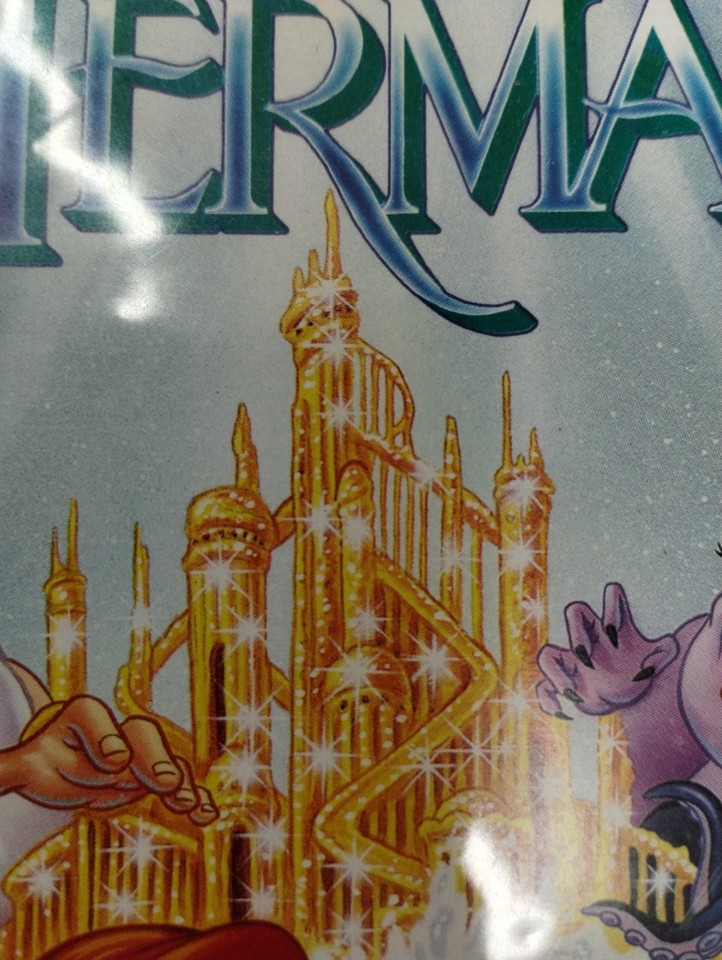 Disney's the Little Mermaid Black Diamond Version #913 (1989 VHS ...