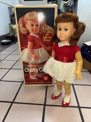 Chatty Cathy doll Mattel 1963 autumn #292 Hair Blue Eyes W/ Box | eBay