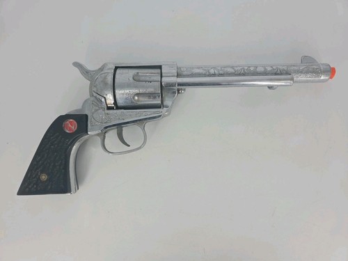 Vintage NICHOLS STALLION 45 MARK II SIX SHOOTER Cap Gun w/ 6 Bullets | eBay