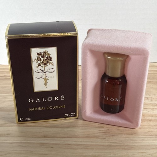 Galore Natural Cologne Splash Five Star Fragrance Mini Travel 5 ml / 0. ...