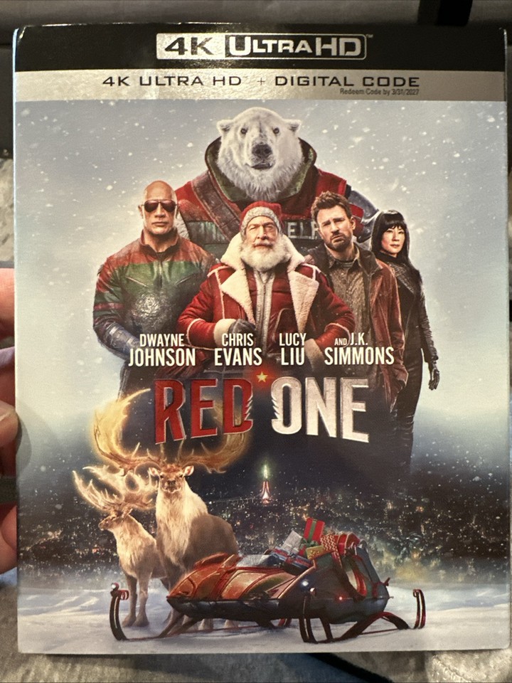 Red One 4K UHD Blu-ray New (No digital Code) Pre-Order March 4 | eBay