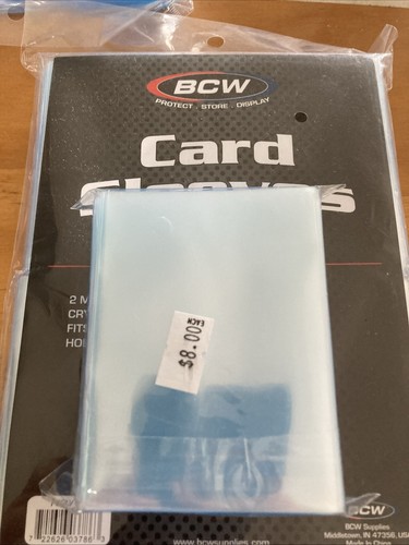 BCW CARD SLEEVES 250 PACK! | eBay