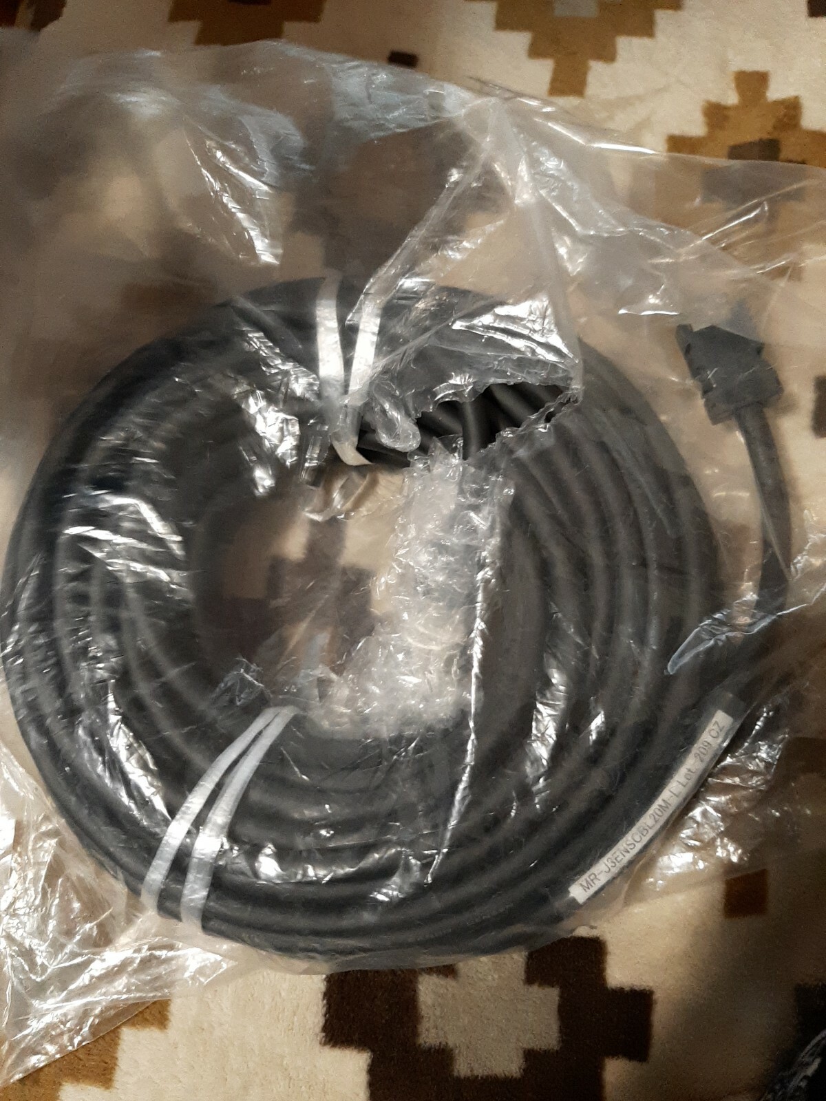 1PCS NEW FOR Mitsubishi Servo Encoder Cable MR-J3ENSCBL20M-L 20M | eBay