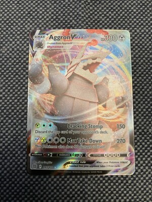Aggron VMAX 097/172 Swsh09: Brilliant Stars Holo | eBay