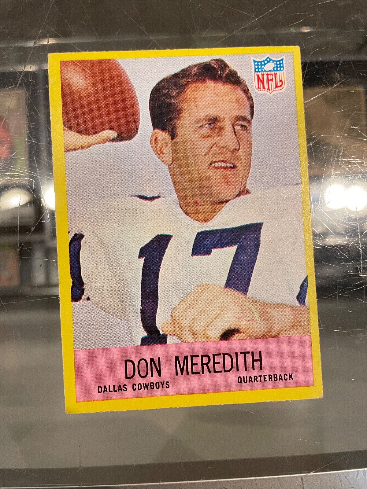 1967 PHILADELPHIA #57 DON MEREDITH DALLAS COWBOYS FOOTBALL CARD NM | eBay