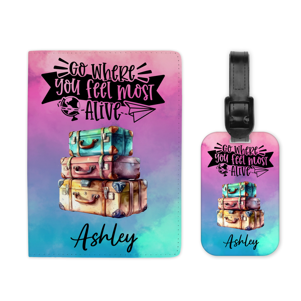 Personalized Passport and Luggage Tag | eBay