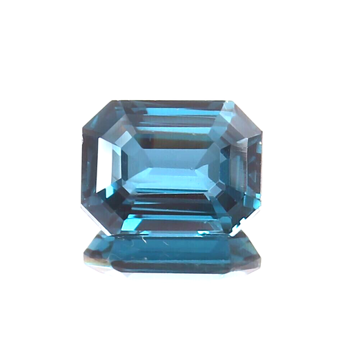 14.70Ct Natural Indicolite Blue Green Tourmaline Emerald Cut Loose ...