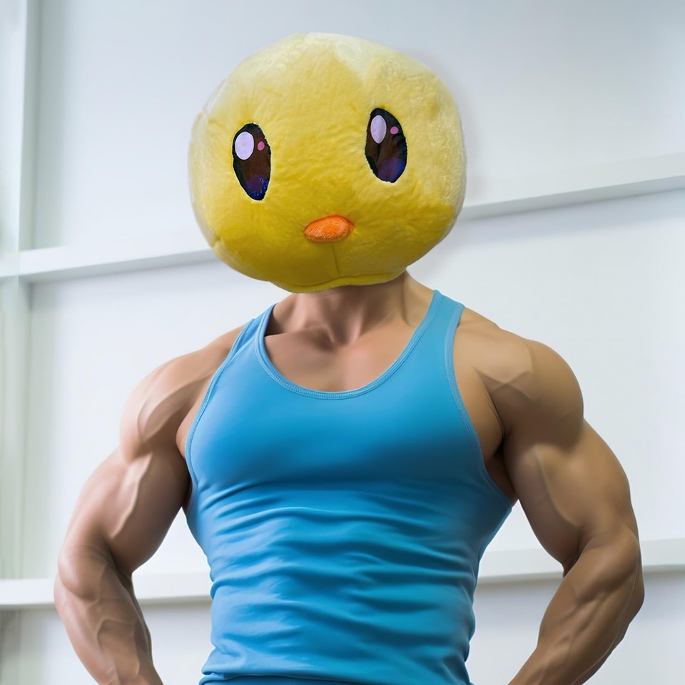 milky time Pieyon Mask Oshinoko Cosplay Full Face Mask Funny Goods Face ...