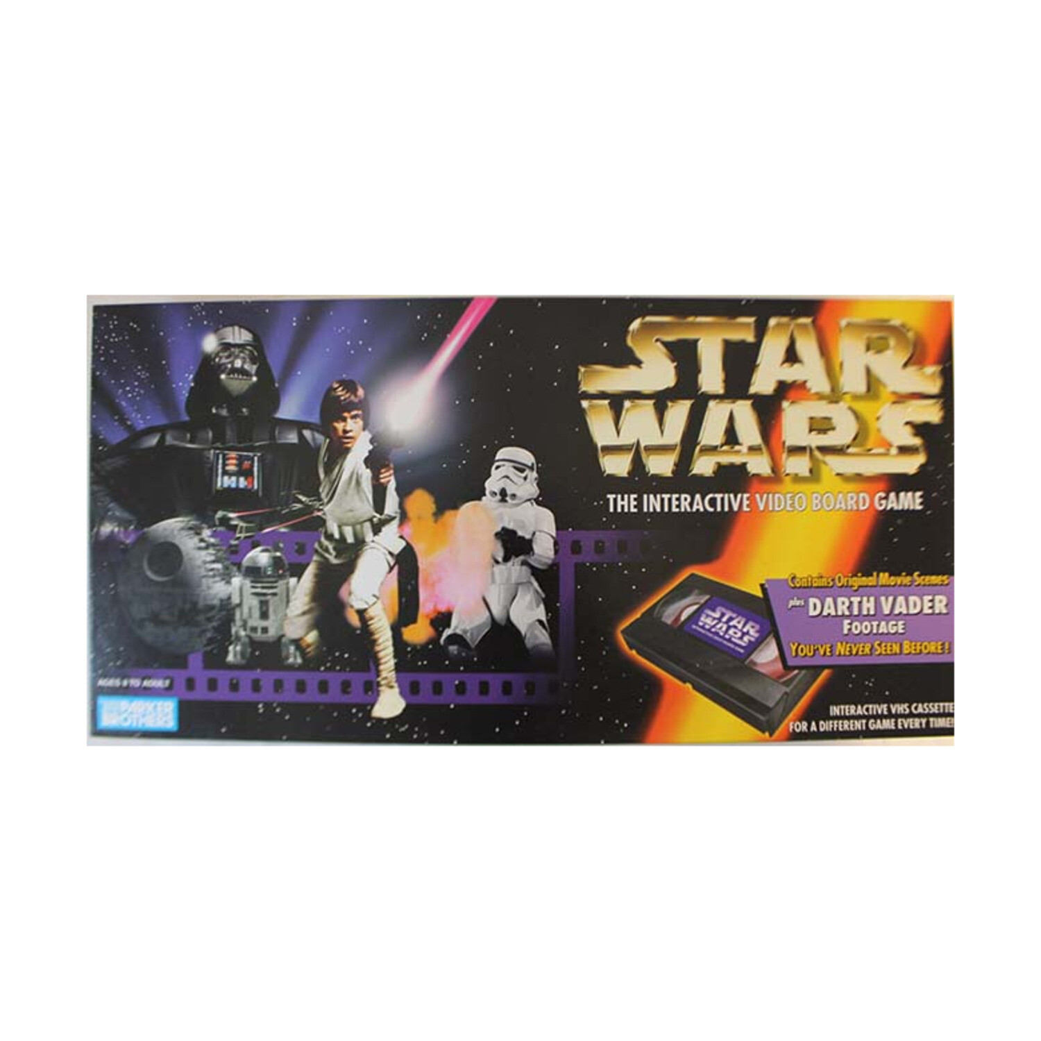 Parker Bro Star Wars Bo Star Wars Interactive Video Board Game - As Box ...