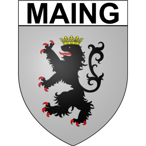 Maing 59 ville Stickers blason autocollant adhésif | eBay