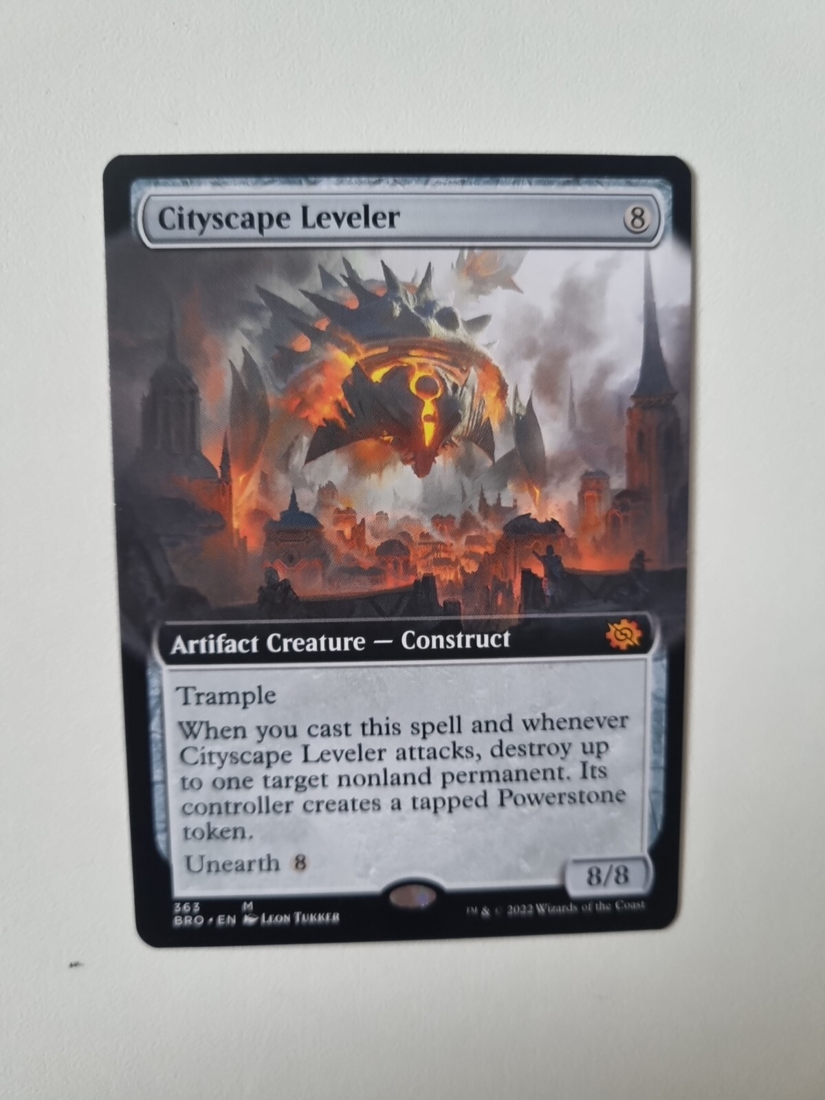 MTG+Cityscape+Leveler+The+Brothers%27+War+363+Regular+Mythic for sale ...