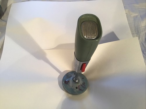 Vintage PYE Original Tulip PTC 4001 Green/blue & Chrome Microphone Desk ...