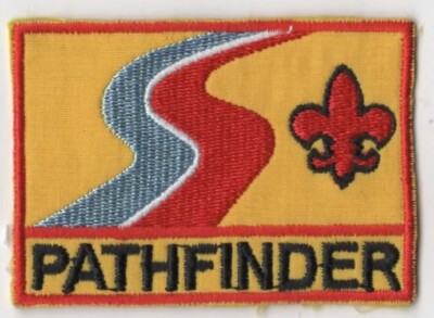 Senior Scouts Rank Badge Requirement Pathfinder Boy Scout Patch RED Bdr ...
