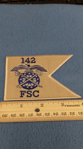 US Army 142nd FSC - QUARTERMASTER 4" Guidon flag patch | eBay
