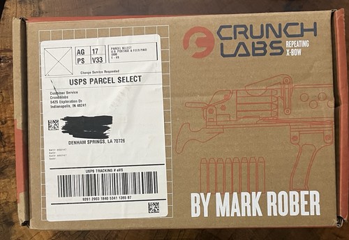Crunch Labs By Mark Rober S.T.E.M Build Box - Repeating X Bow Kit | eBay