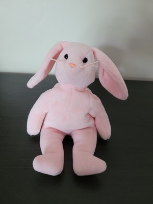 Ty Beanie Baby Hoppity Pink Rabbit 1996 | eBay