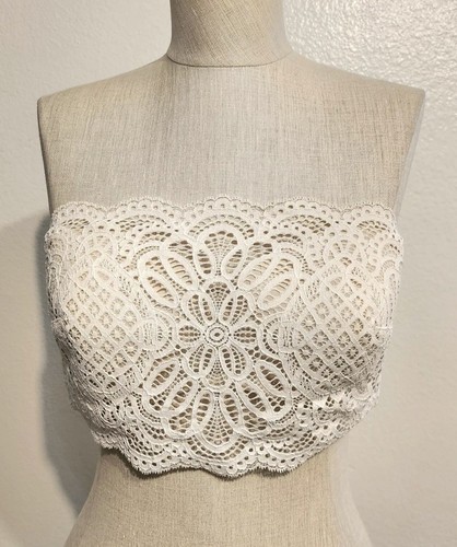 Victoria's Secret NWT Dream Angel Underwire Lace Bandeau Look 3 Way ...