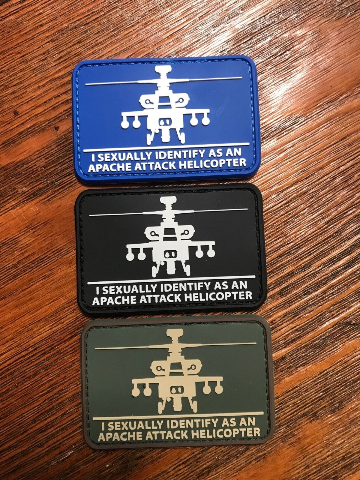 HeliSexual "I Sexually Identify As An Apache Attack Helicopter" Morale ...