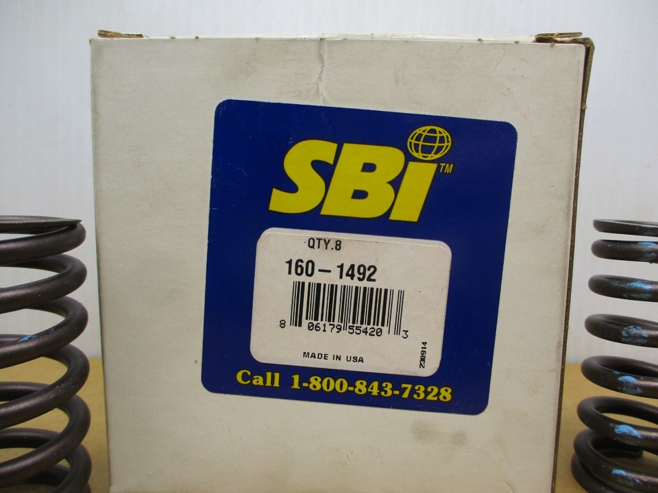 SBI 160-1492 FOR 3055060R1 Valve Spring Fits Case-IH Tractor SET OF 8 ...