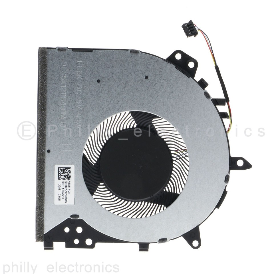 NEW CPU Cooling Fan For ASUS VIVOBOOK K512FA K542UF P1504FA P1504UA ...