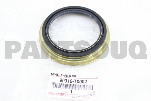 90316T0002 Genuine Toyota SEAL, OIL (FOR FRONT AXLE HUB OUTER), RH/LH ...