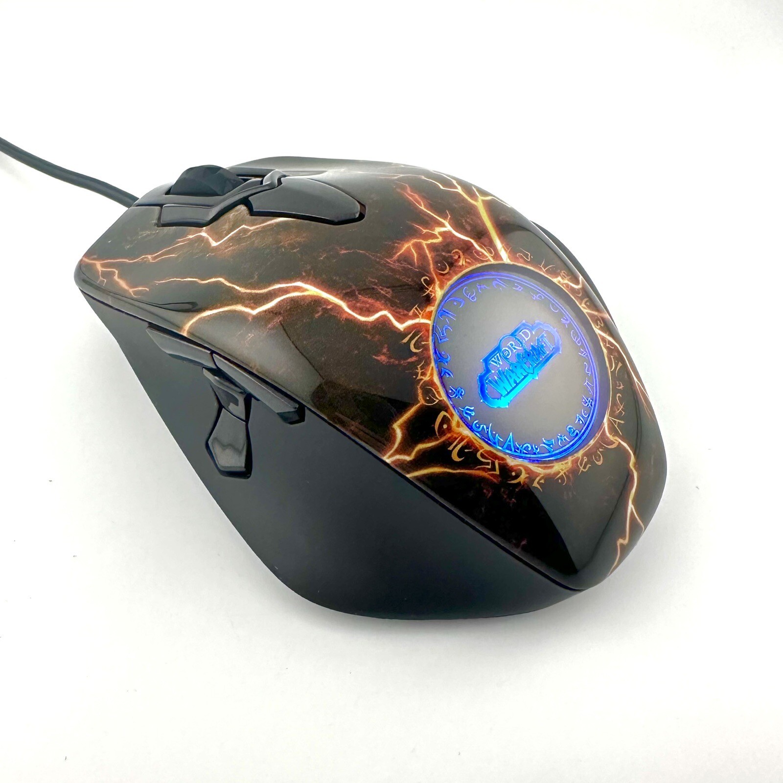 World of Warcraft WOW MMO Gaming Mouse Legendary Edition Steel Series ...