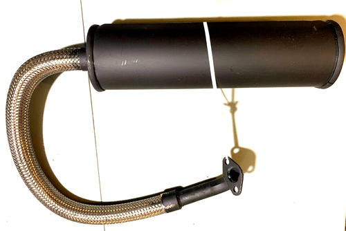 Honda EU Generator Exhaust Flex Extension w/Muffler 196cc-225cc 2000w ...