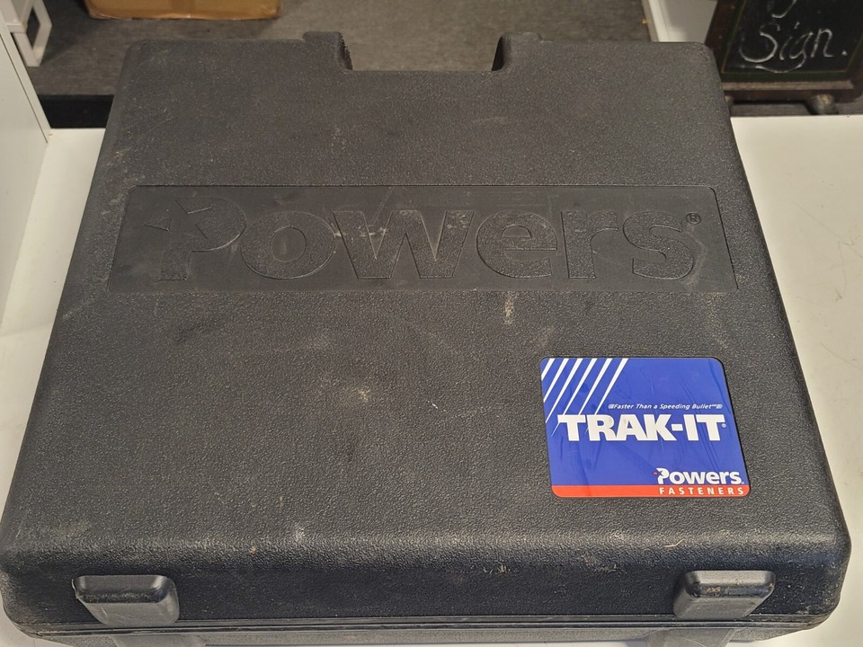 POWERS TRAK-IT # C-4 GAS HOLDING SINGLE-SHOT TOOL - FREE SHIP | eBay