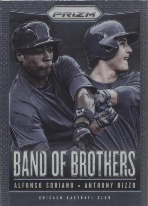 2013 Panini Prizm - Band of Brothers Anthony Rizzo, Alfonso Soriano # ...