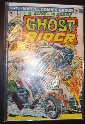 GHOST RIDER #3 2ND FULL APPEARANCE OF SON OF SATAN MARVEL COMICS 1973 ...
