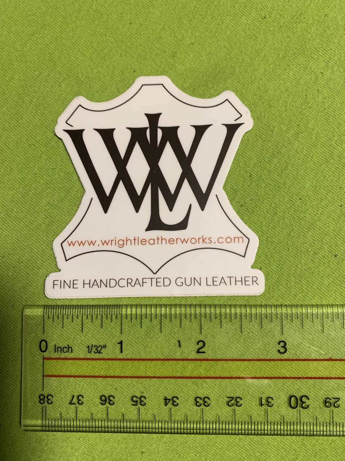 Wright Leather Works Stickers (2pcs) | eBay