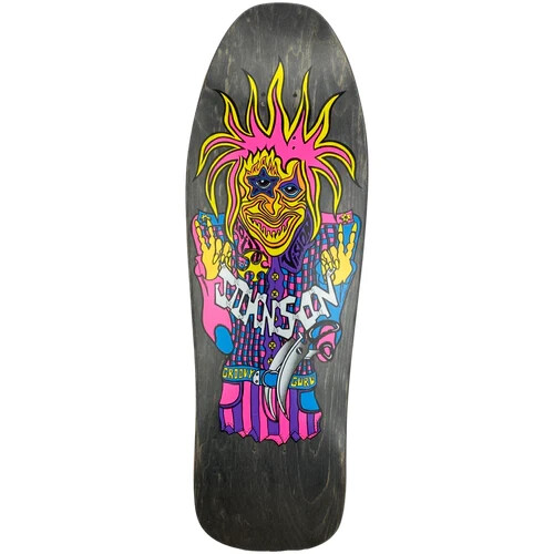 VISION JOE JOHNSON GROOVY GURU SKATEBOARD DECK- 9.5"X30.5" REISSUE ...